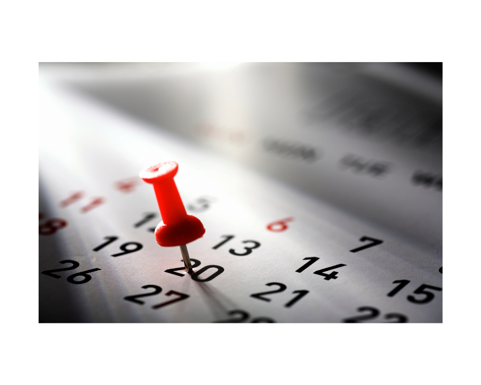 Update your calendar